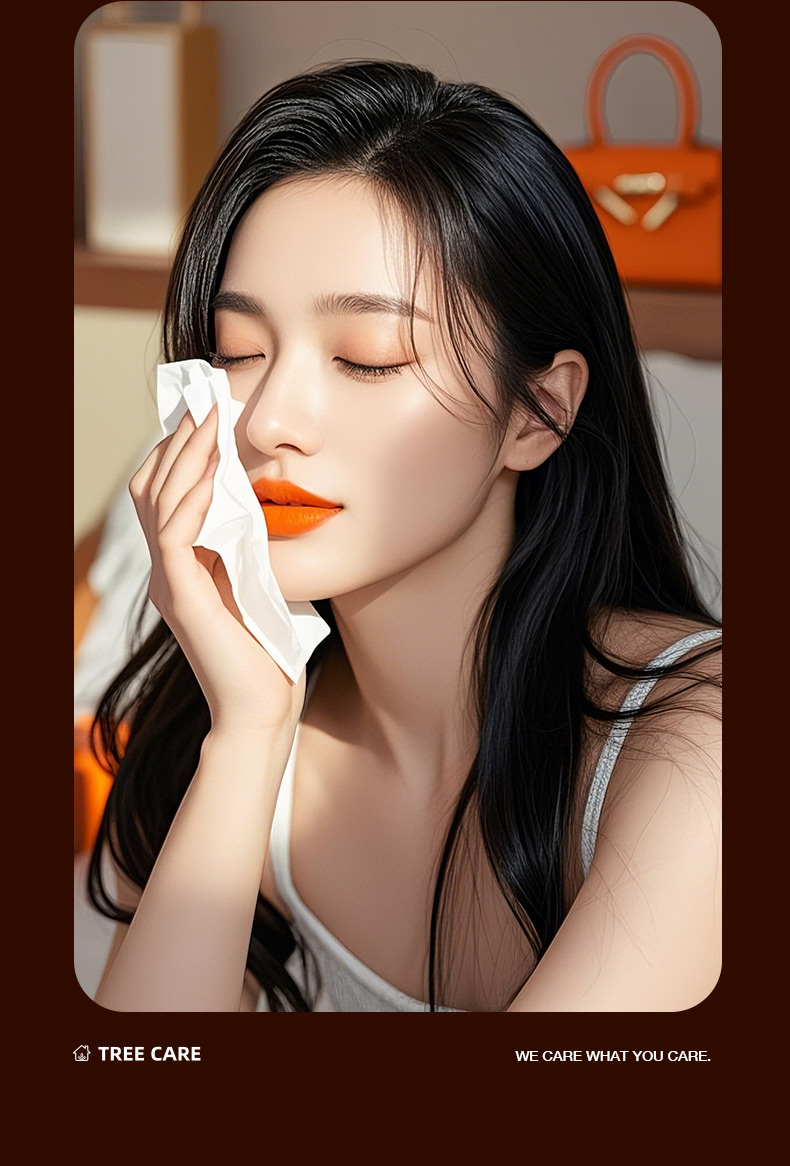 1800 sheets 【Buy 1 take 1】XL size Orange Pull down tissue Wall-Mounted ...