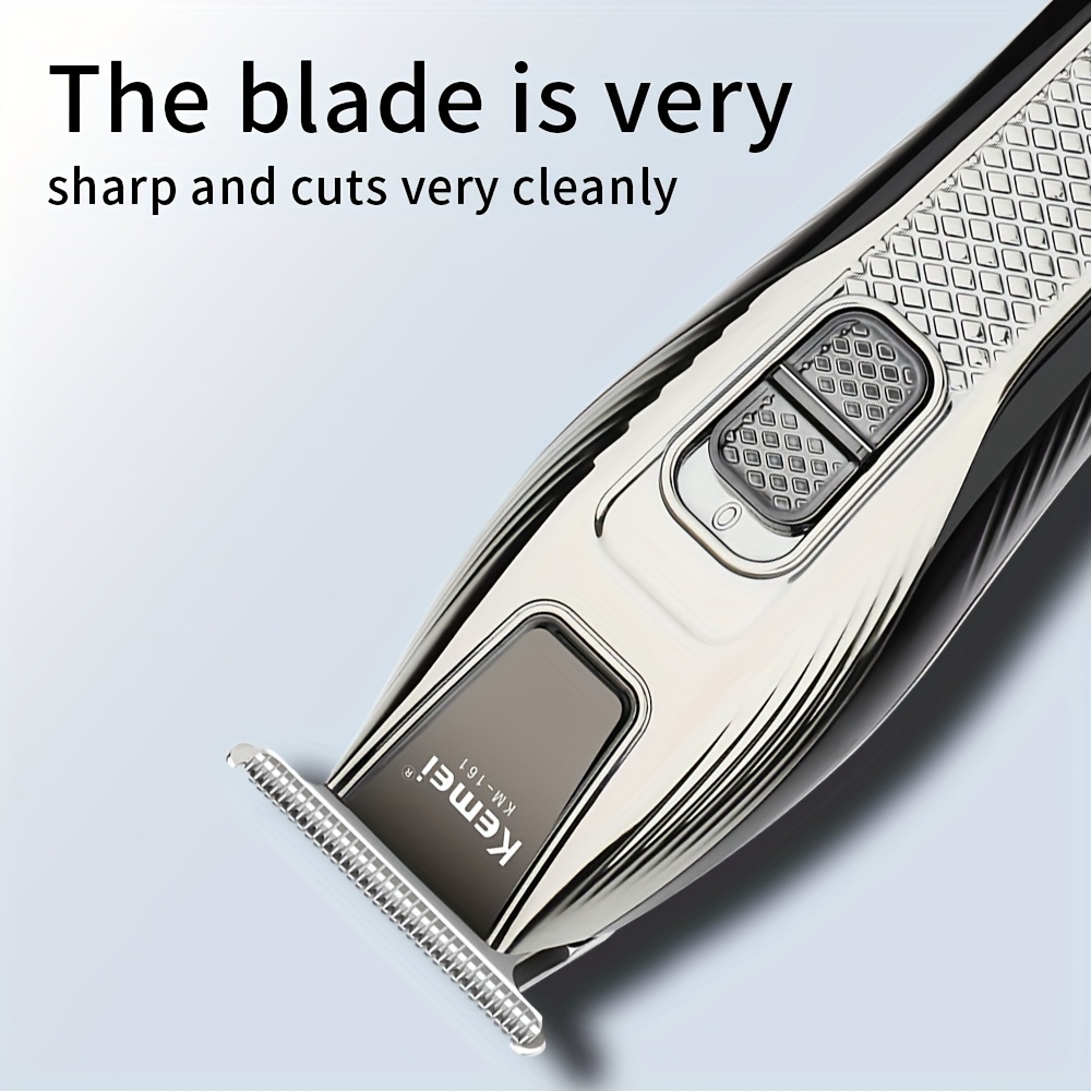 Kemei KM-161 Hair Trimmer Zero Gapped Professional Hair Clipper ...