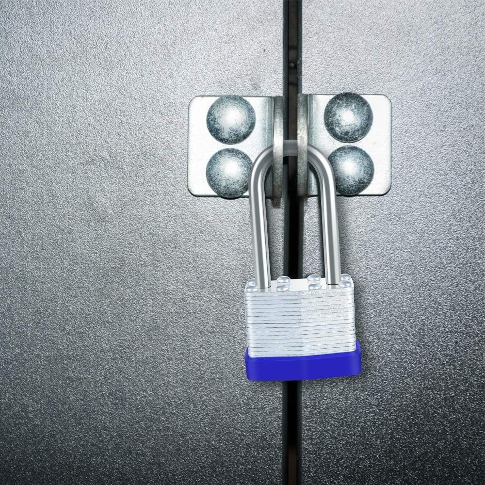 KNSYYC Heavy Duty Padlock Security Key Lock Waterproof Lock Anti-Theft ...