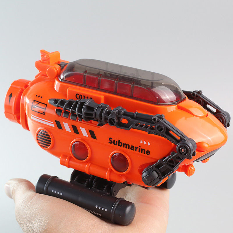 Pull-Back Shark Submarine Toy for Kids – Wind-Up Diving Boat with ...