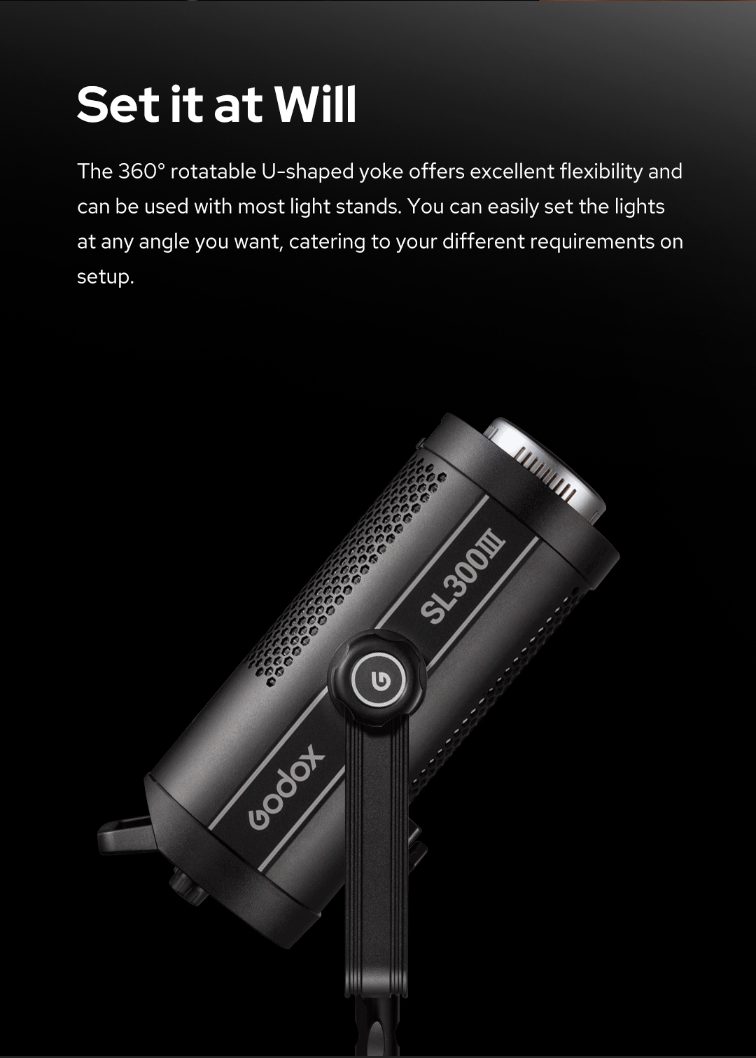 Godox SL200III SL-200W III LED Video Light 200W Bowens Mount Daylight ...