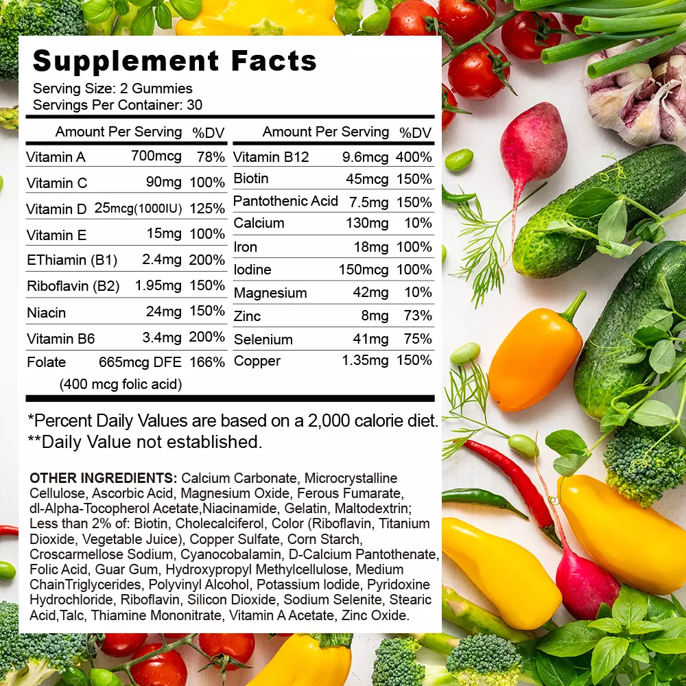 Women's Complete Multivitamin - Heart & Muscle Health, Energy ...