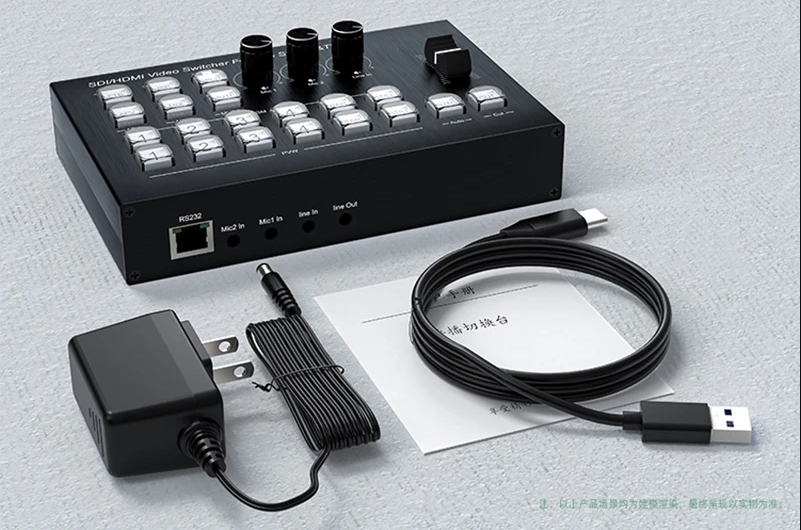 4K 4 Channel HDMI Video Multi Camera Switcher for Live Broadcast ...