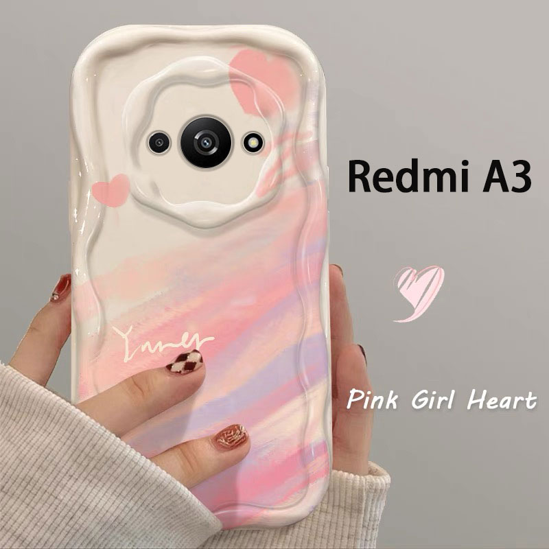 For Xiaomi Redmi A3 phone Case 4in1 Redmi A3 tempered glass ...