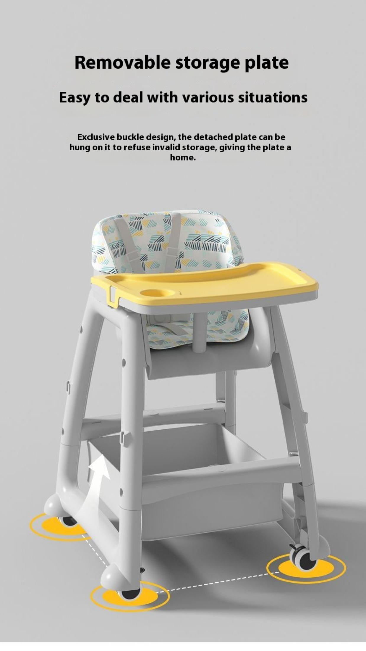 Baby dining chair Baby home dining Table and chair Multi-functional ...
