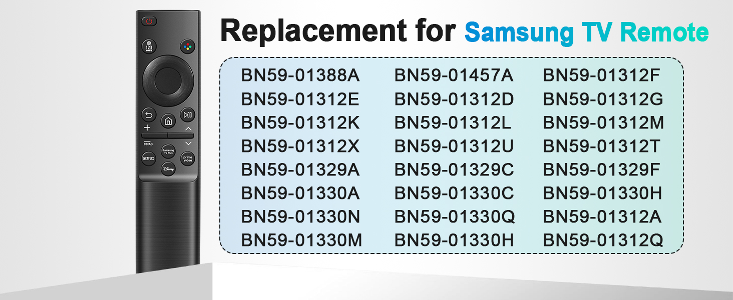 for Samsung Remote Replacement BN59-01388A Remote Control for Samsung ...