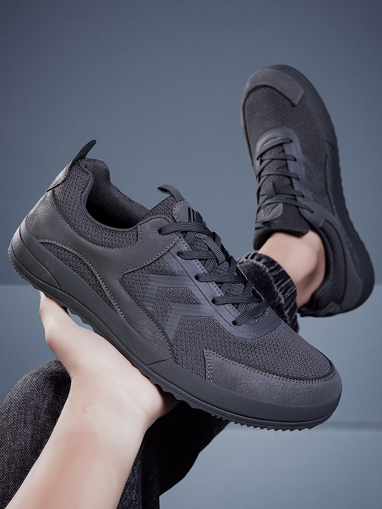 Big Size 39-48 Wide-Toed Men Women Walking Shoes Anti-Slip Lightweight ...