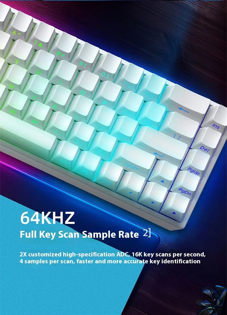 Carotmas Mars68 PRO Magnetic Switch Wireless Mechanical keyboard 0 dead ...