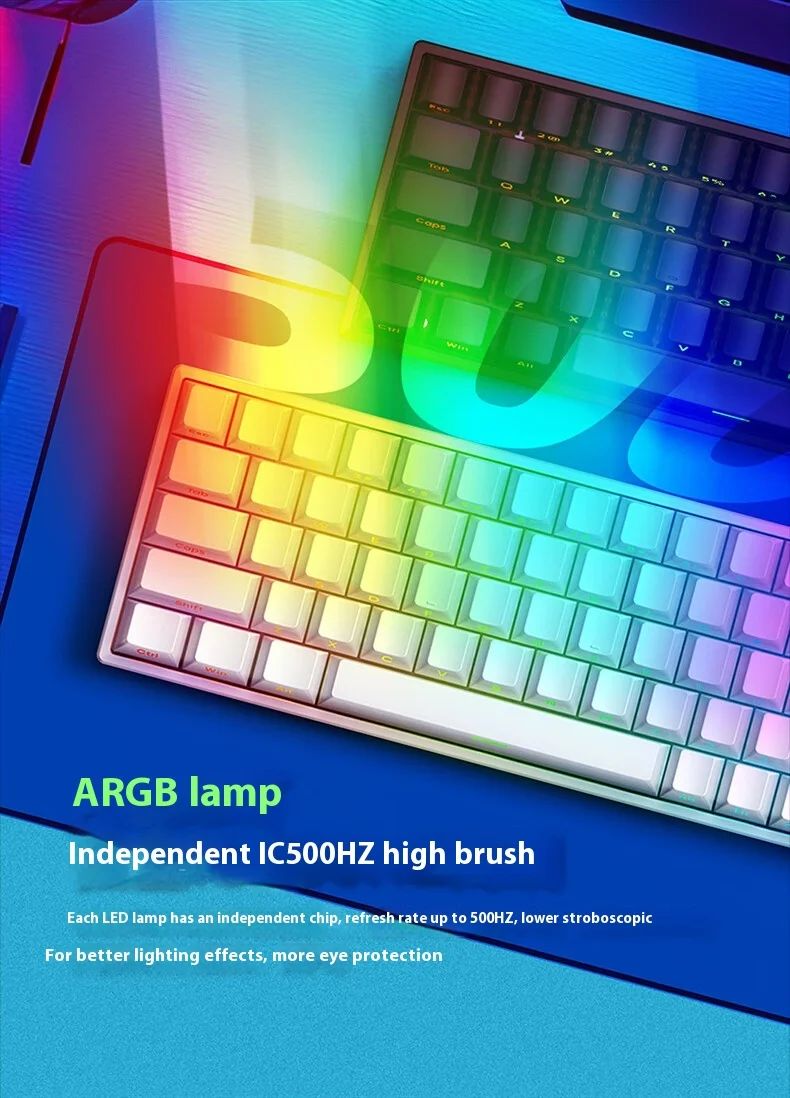 Carotmas Mars68 PRO Magnetic Switch Wireless Mechanical keyboard 0 dead ...