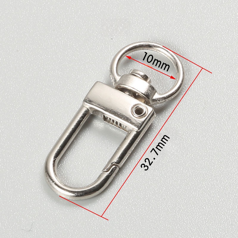 200pcs Diy Keychain/Hook For Keychain/Swivel Hook Lock/Bag Lock Buckle ...