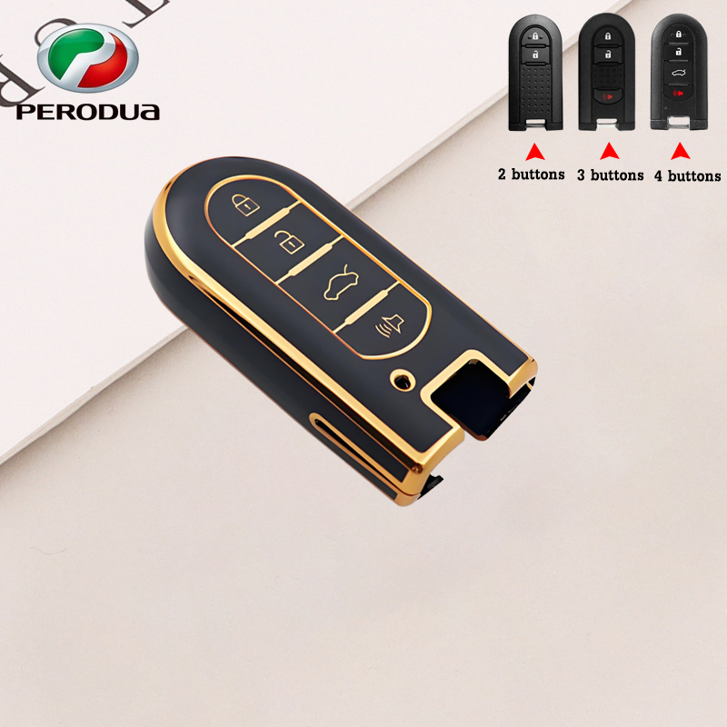Perodua 2/3/4 Buttons Car Key Cover Perodua Remote Key Case For Perodua ...