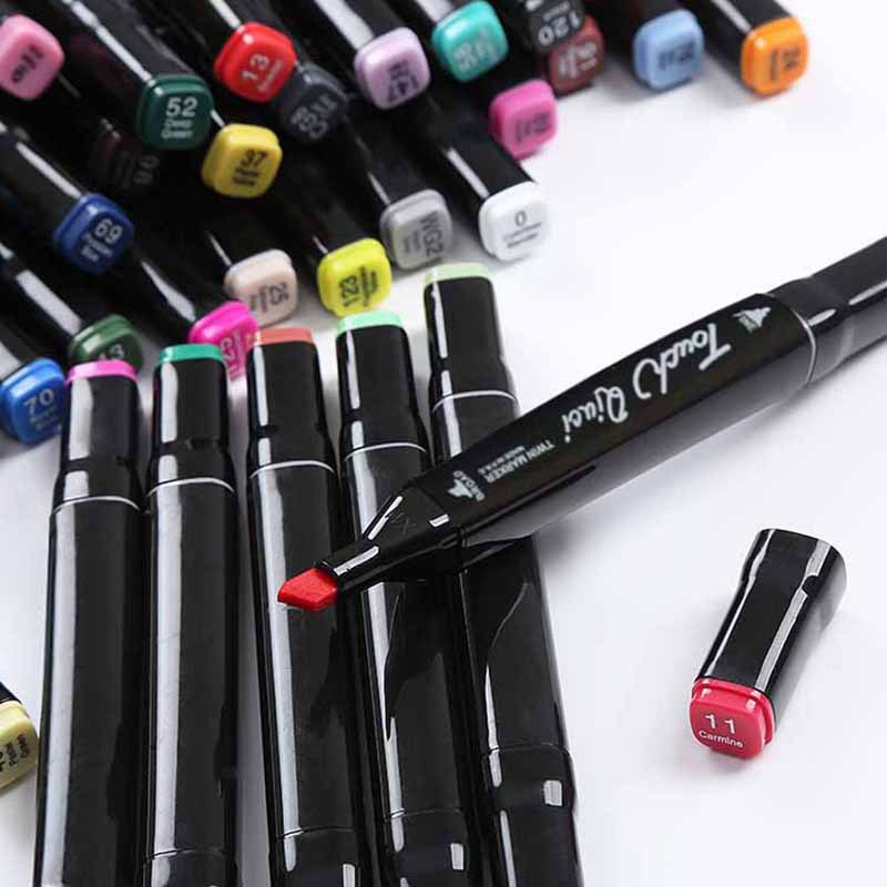 36/48 Color Marker Set Is Suitable For Artist's Marker Drawing Sketch ...