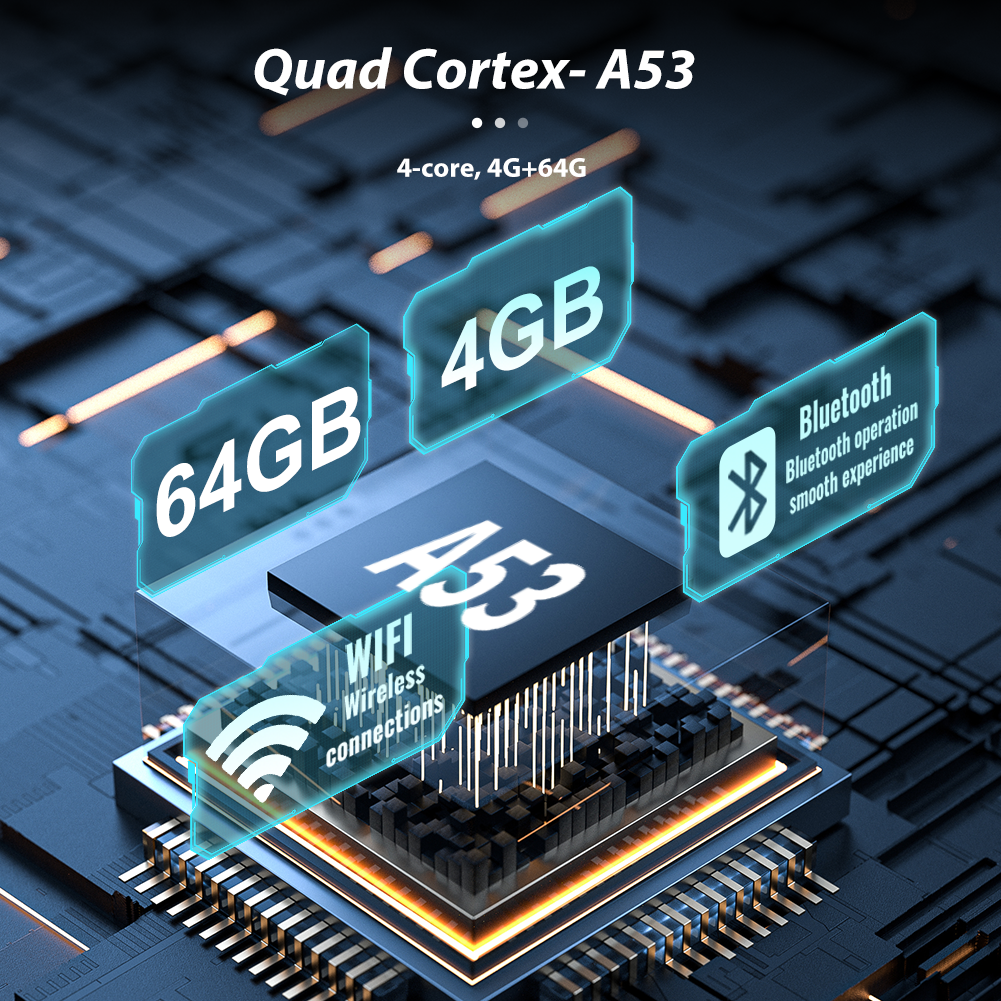 XUDA Mini Ai Box 4 Core 4+64GB Android 14.0 Support Netflix REDnote ...