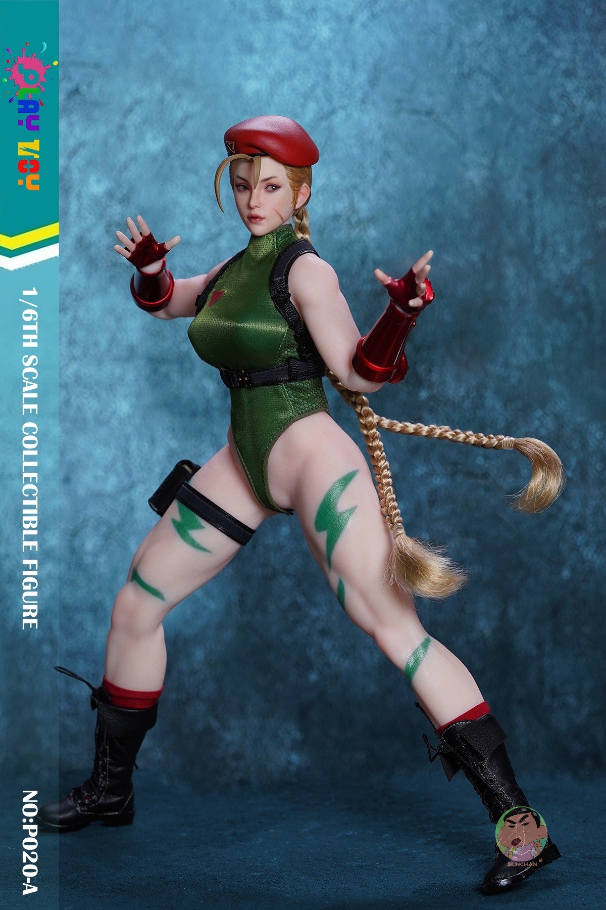 Play Toy 1/6 P020 Street Fighter Green Fighting Female Warrior Cammy Action Figure | Shopee ...