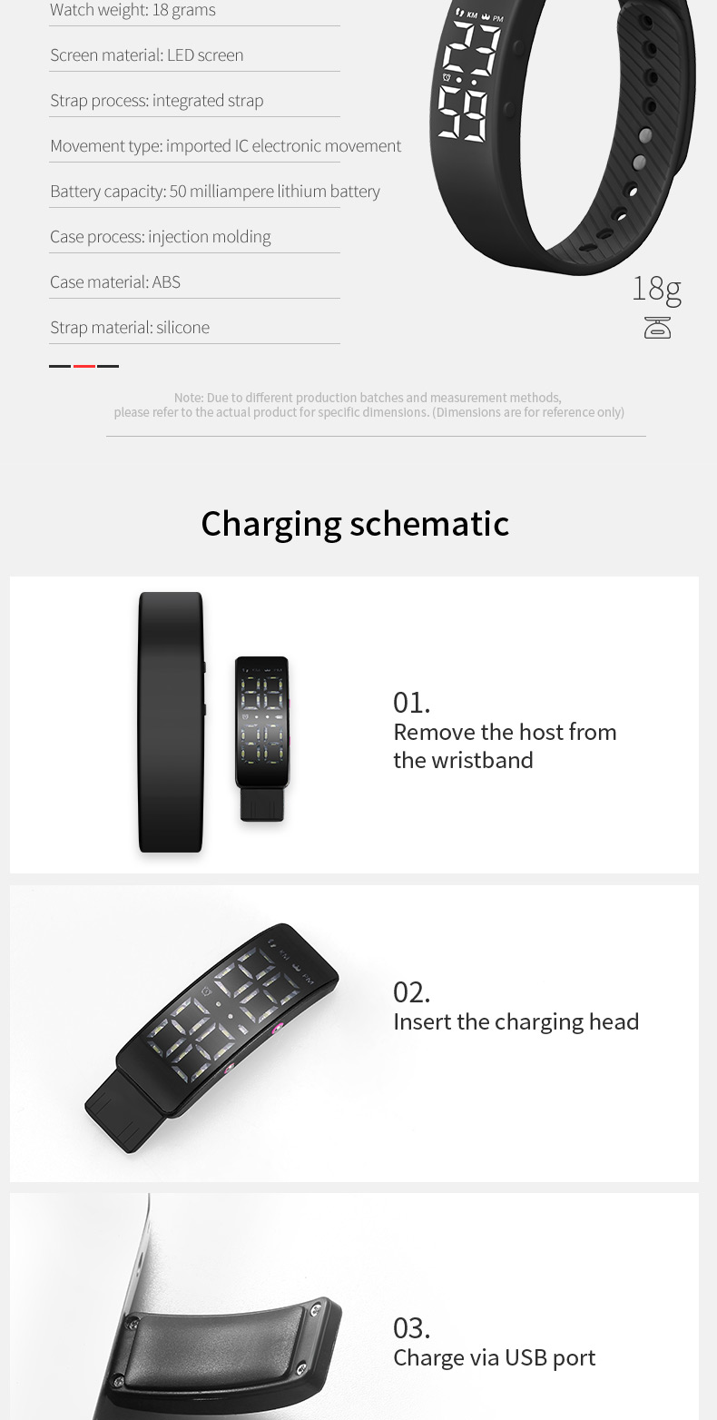 ZGO Multifunctional Watch For Men Boys Girls Sports IP65 Waterproof ...
