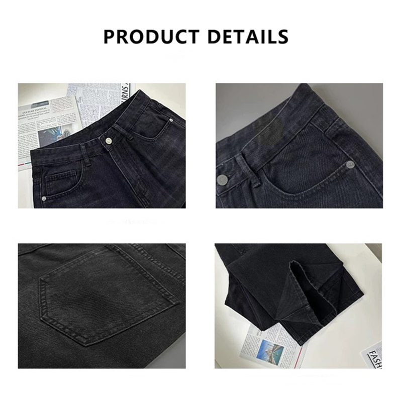 [BYX] pants for men baggy jeans maong pants for men wide leg jeans ...