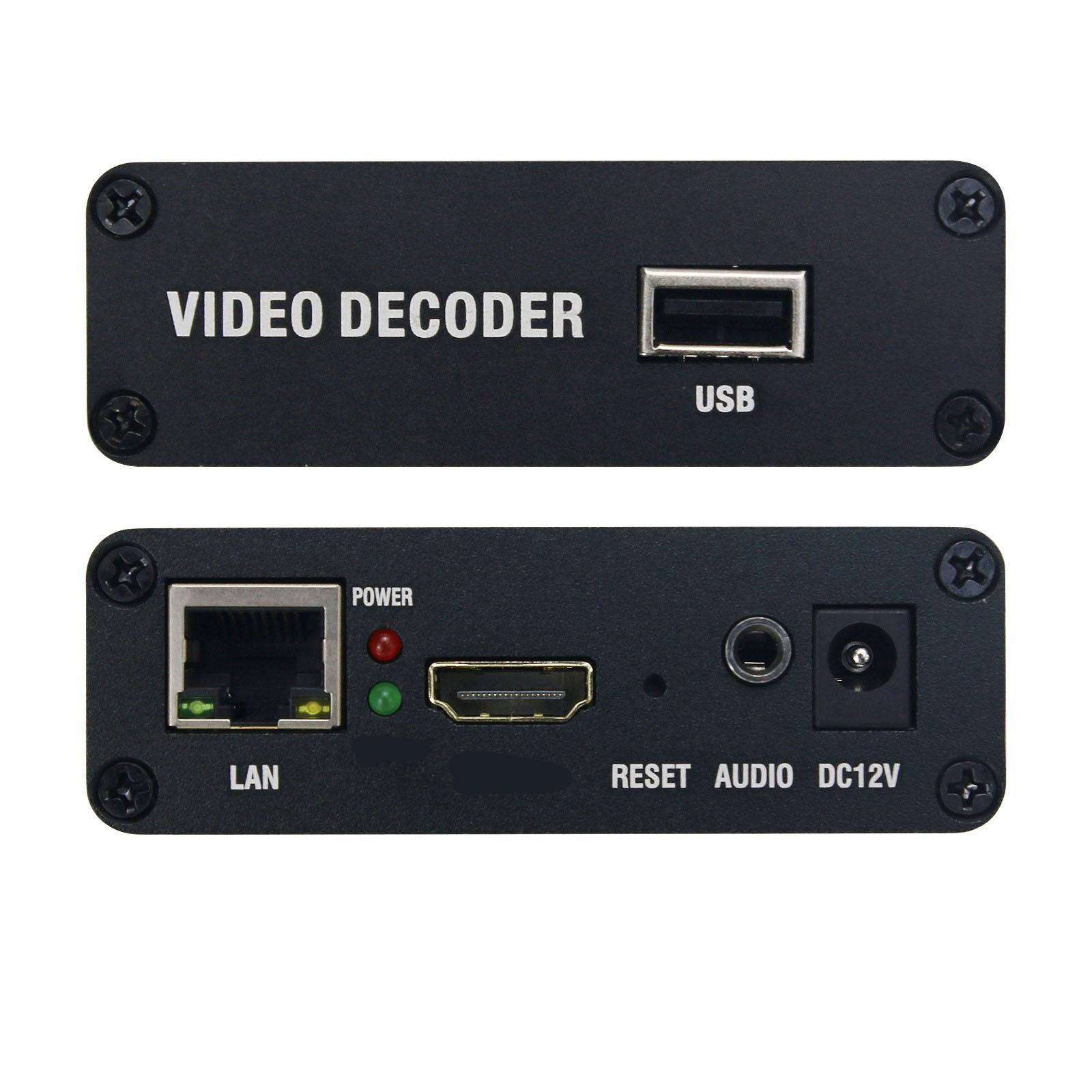 H.265 Network Video Decoder RTMP HDMI-compatible HD 1080P IPTV Decoder ...