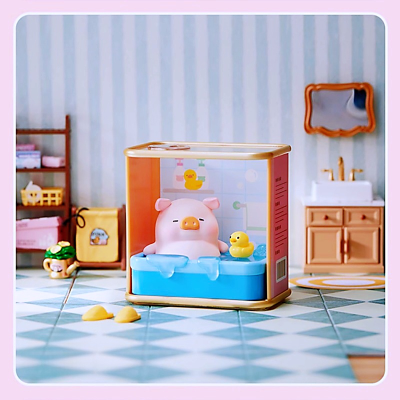 MINISO Canned Pig LuLu Series Cozy Time Blind Box Figure Ornament Doll ...