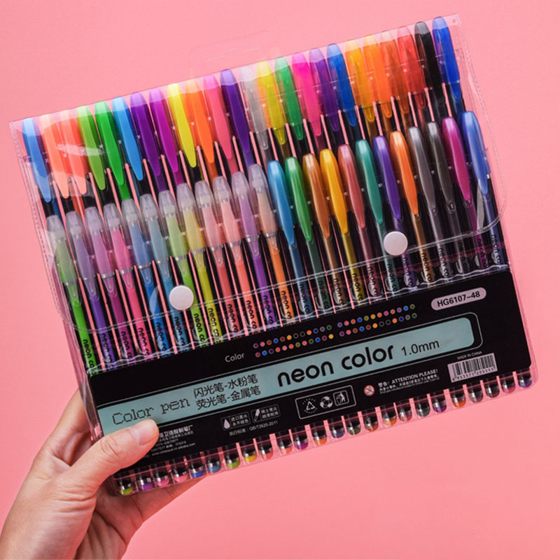 Sparkling Pen Sparkling Fluorescent Pen Chalk Student Hand Account Note ...