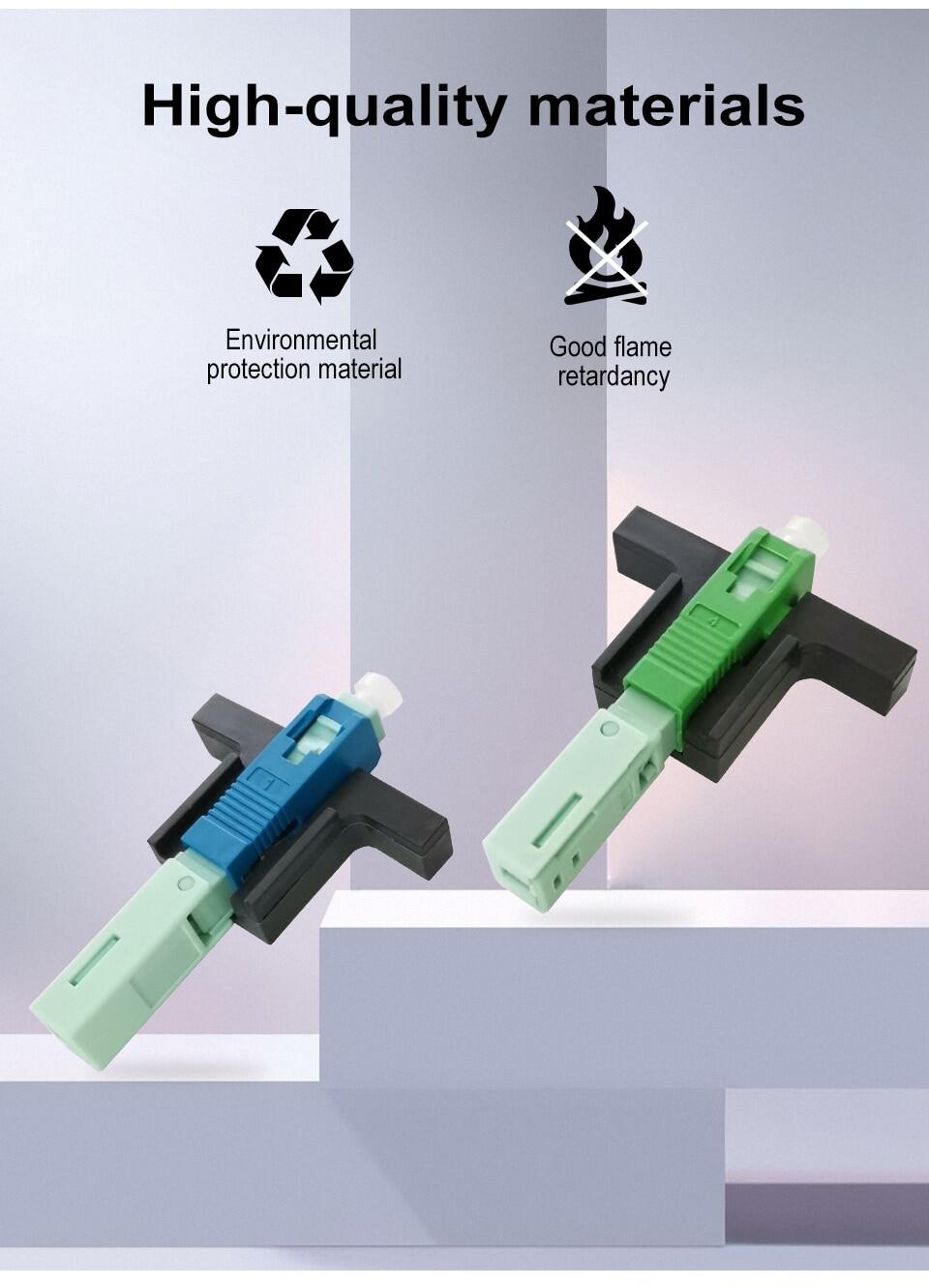 ONTi Fibre Optic SC Connector Butterfly UPC Fujikura (blue) And APC ...