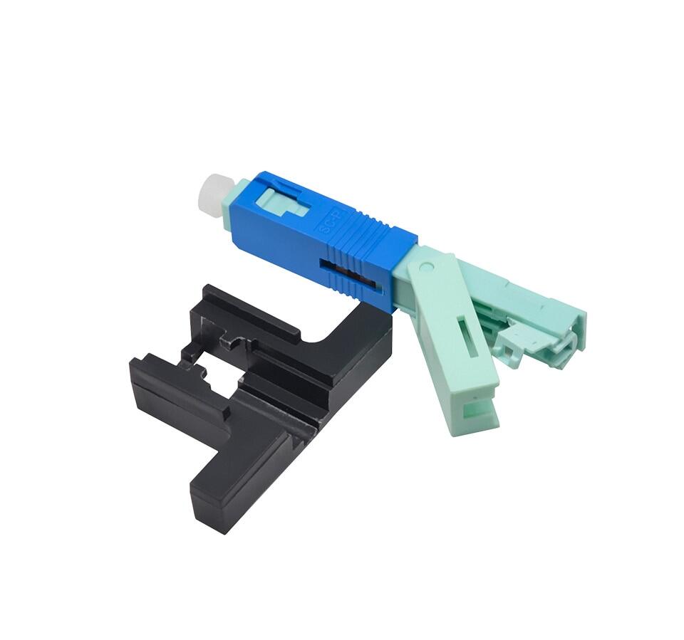 JT-COM SC Connector Butterfly FTTH UPC/APC Built-In Fiber Optic Fast ...