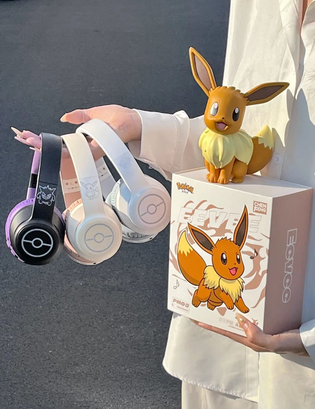 Pokemon PM03 Series Wireless Bluetooth 5.4 Headphones With RGB Gengar ...