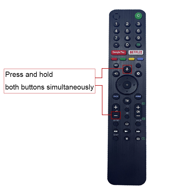 ALANK Voice Remote Control SONY Smart TV Remote Control Google play Netflix RMF-TX500P FOR2020 ...