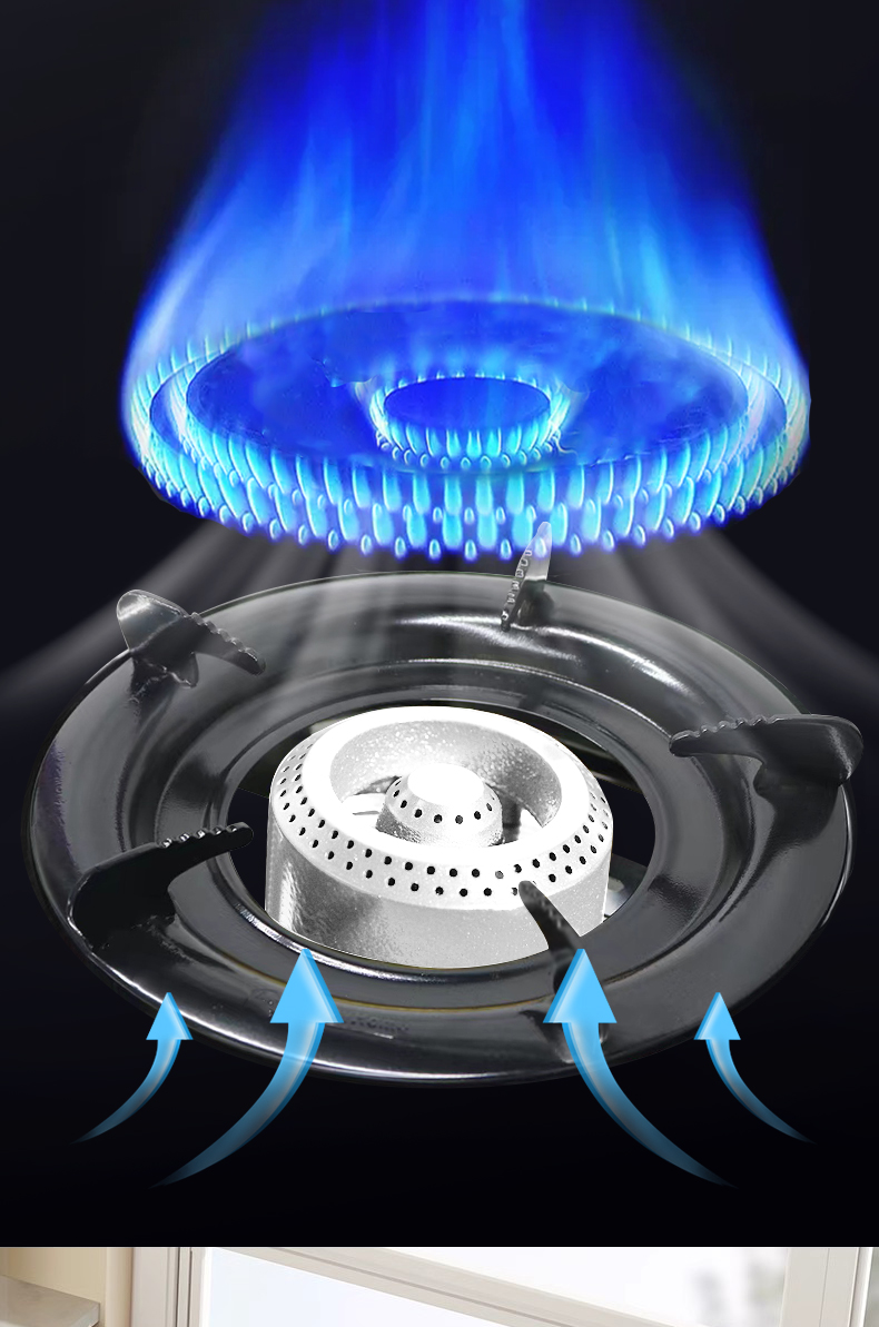 Single Gas Stove burner gas stove home Stainless steel tabletop stove ...