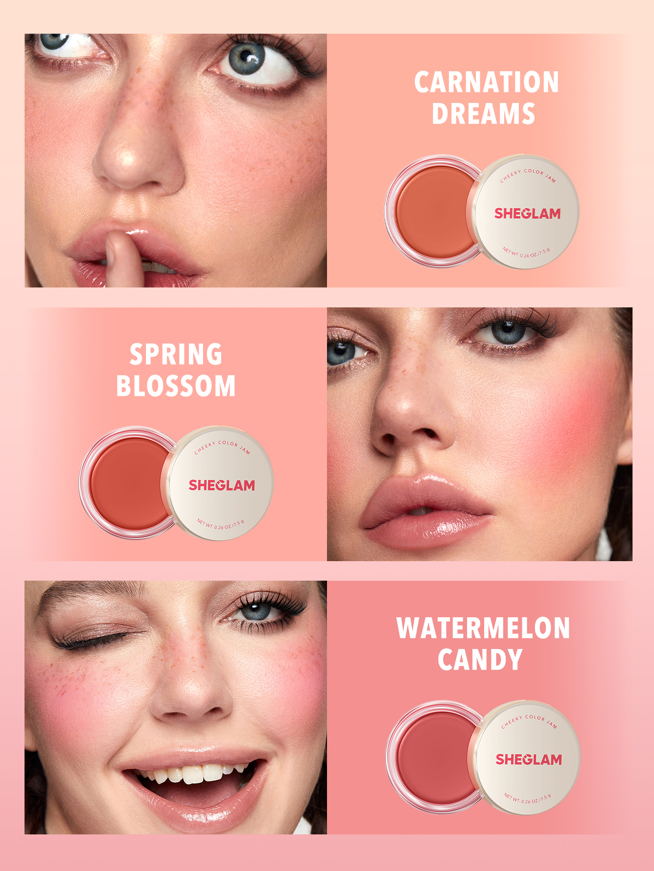 SHEGLAM Cheeky Color Jam Set Face Blush | Shopee Philippines