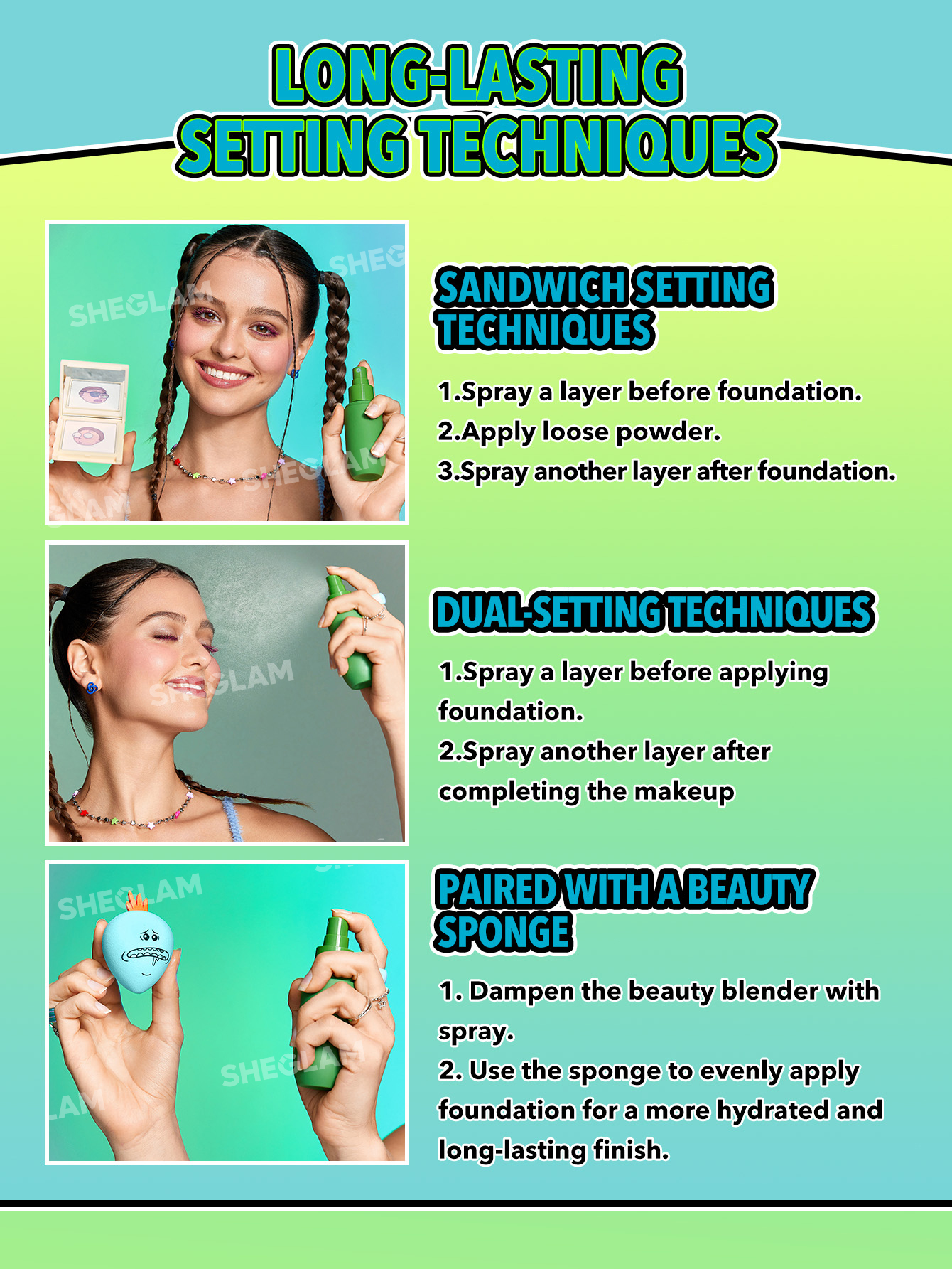 Rick and Morty X SHEGLAM Pickle Rick Setting Spray | Shopee Philippines