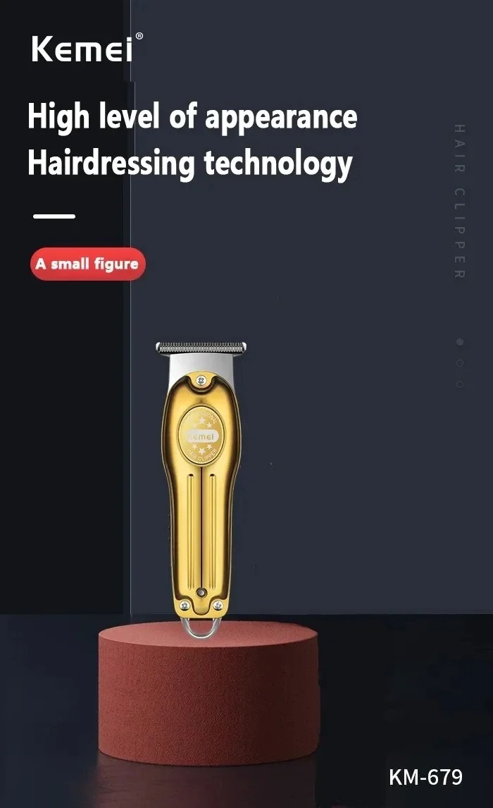 Kemei KM-679 Razor For Dogs Mini Electric Pet Hair Clipper Rechargeable Full Metal Body Hair ...