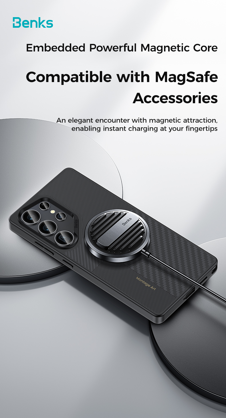 [Benks Official] Benks for Samsung S24 S24+ S24U S25U Magnetic Montage ...