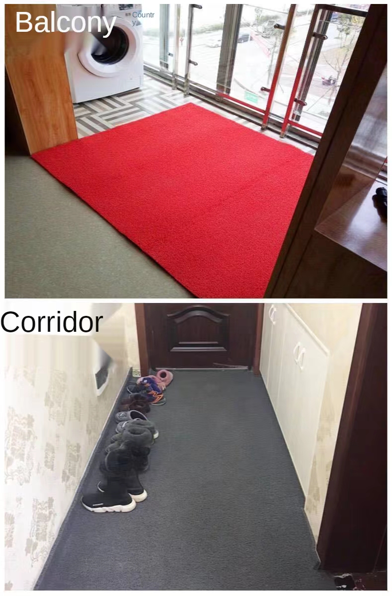 PVC Coil Mat Rubber Matting Floor Carpet Soft Rubber Spaghetti Matting ...