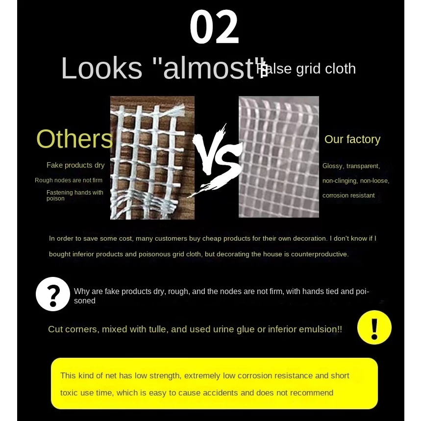 【24h Ship】Waterproof Fiber Mesh Fiberglass Mesh 1M x 50MTS Per Roll ...