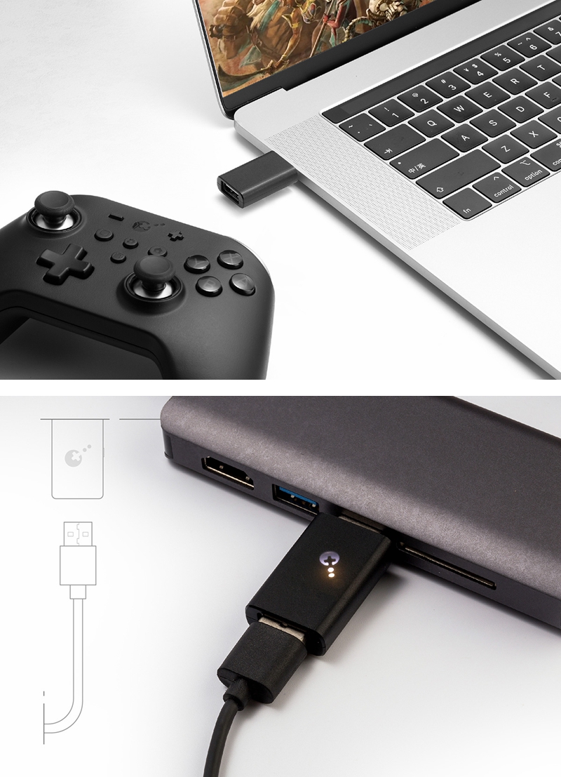 Gulikit Goku Wireless Controller Adapter for GuliKit Controllers PC ...