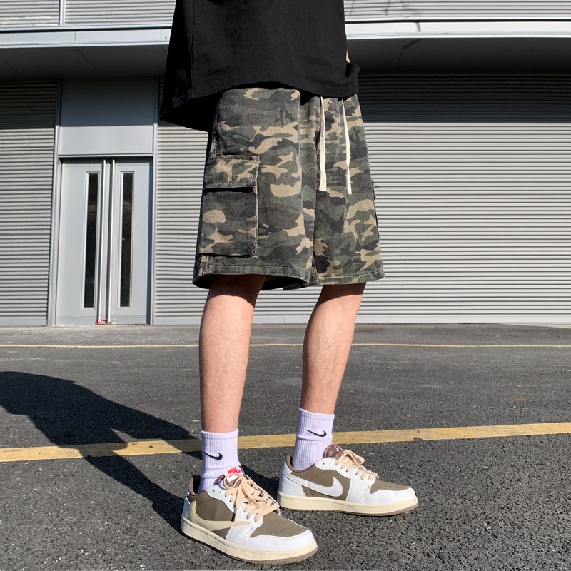 (Camou Pattern) cargo shorts plus 6 Pocket Shorts High Quality shorts ...