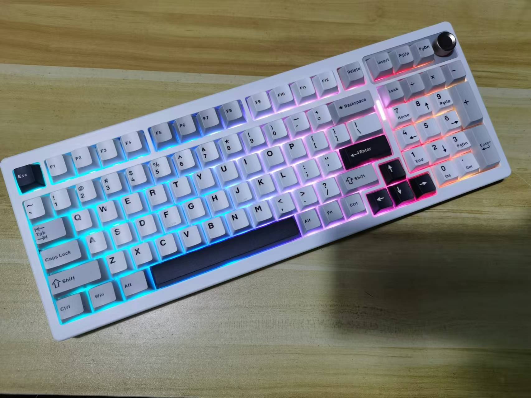 Dark Night Keycap PBT Cherry Profile Keycaps for Mechanical Keyboard 60 ...