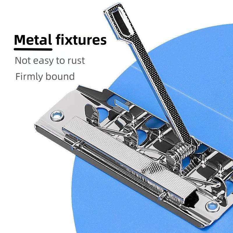 CLICK SHOPE A4 Double Spring Clamp Clips File Folder Plastic Office ...