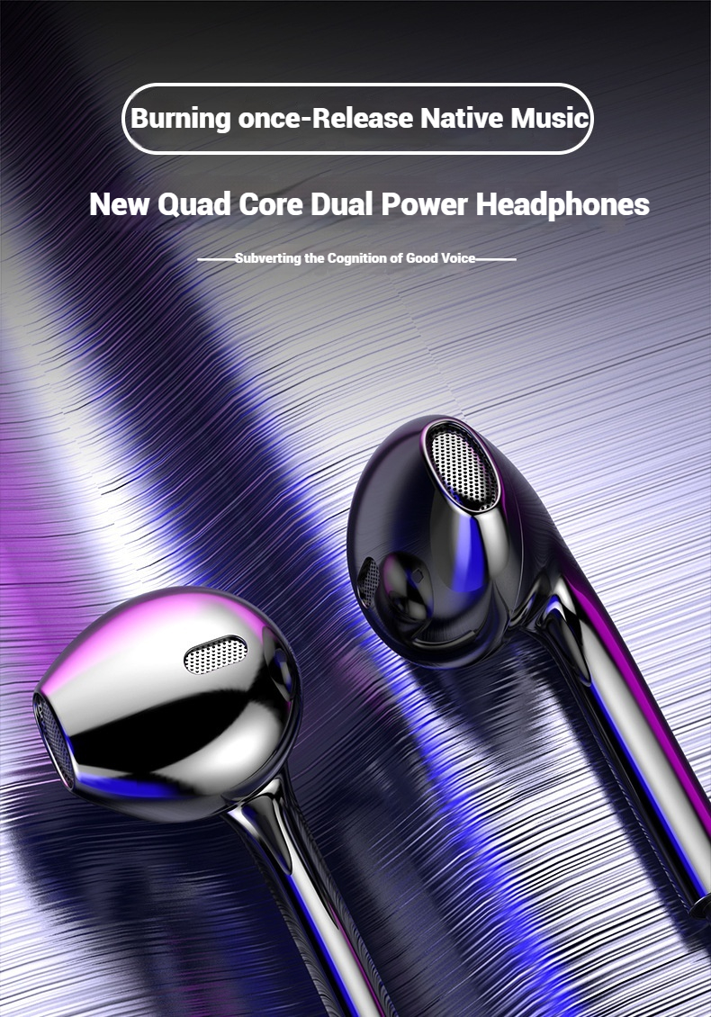 Newmsnr Original earphone with Microphone headset Noise ...