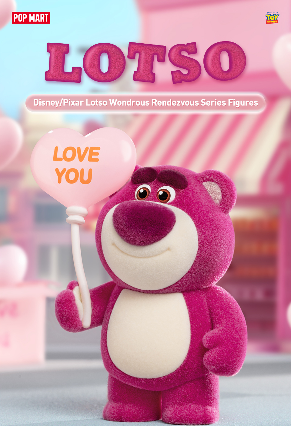 POP MART Disney/Pixar Lotso Wondrous Rendezvous Series Figures Blind ...