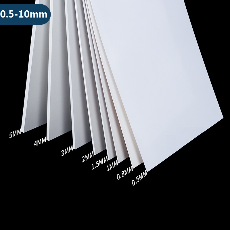 ABS Board White Plastic Board DIY Model Board -3/5/10 sheets | Shopee Philippines