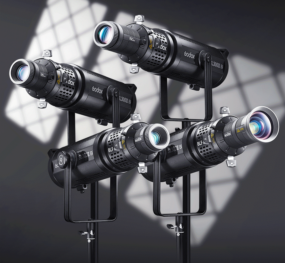 Godox BLP LED Projection Attachment 360° Rotation, Bowens mount, Clear ...