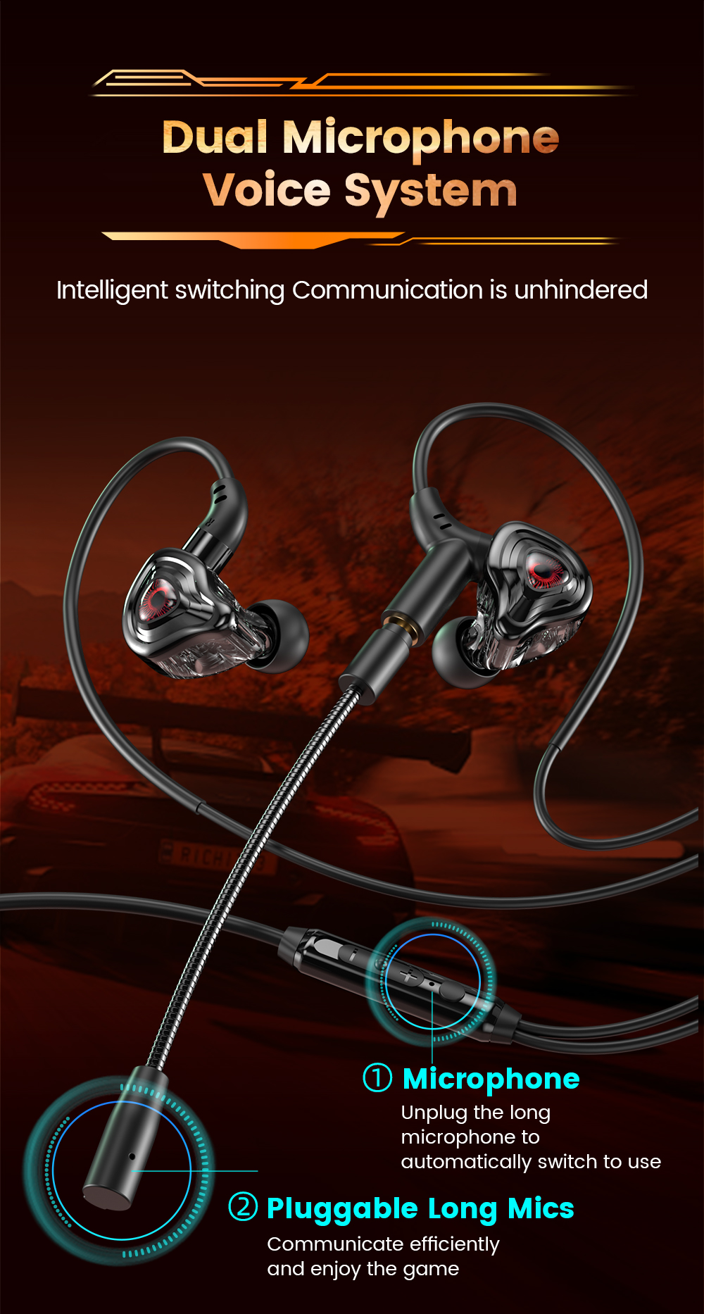 Wired Type C or 3.5mm Earbuds In-ear HiFi Stereo Sound Earphone With ...