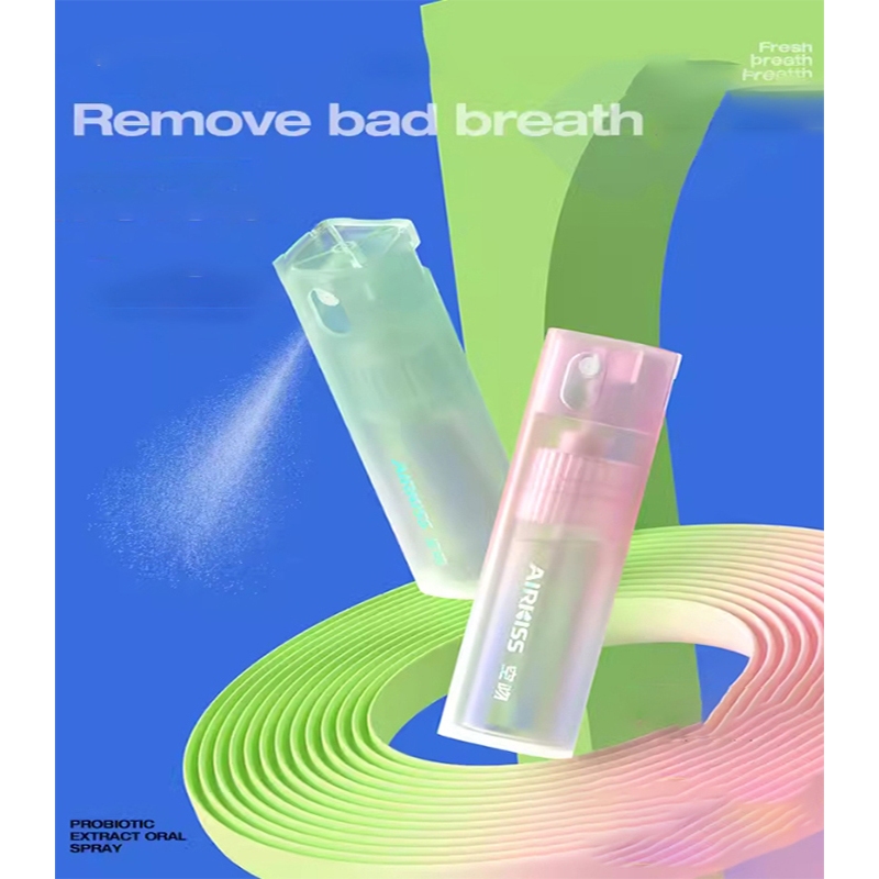 AIRKISS Dentific Bad Breath Go Away Probiotic Mouth Spray Refreshing ...