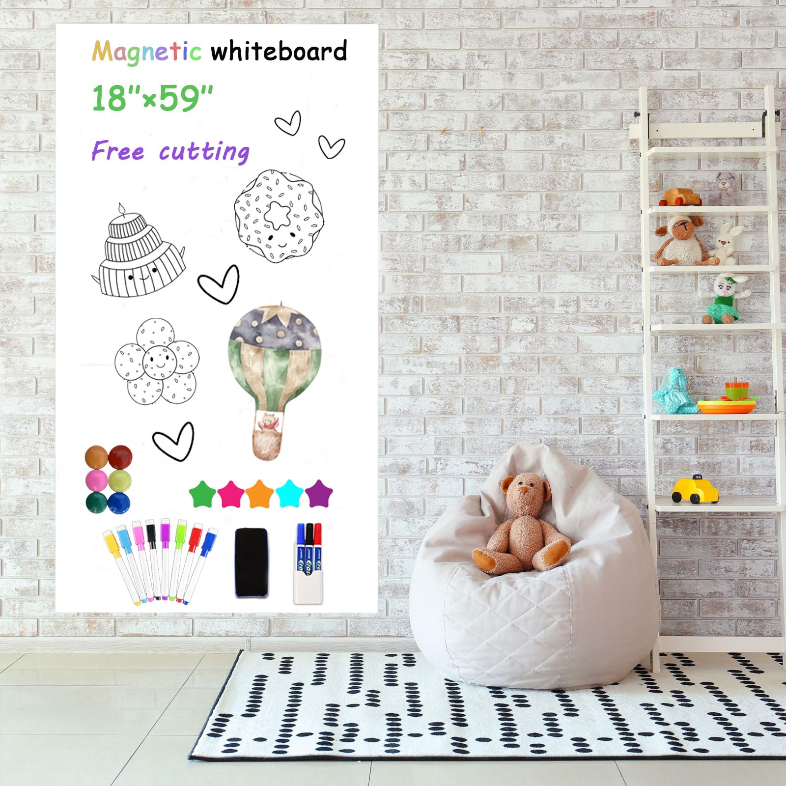 Whiteboard stickers magnetic dry erase Whiteboard stickers office and ...