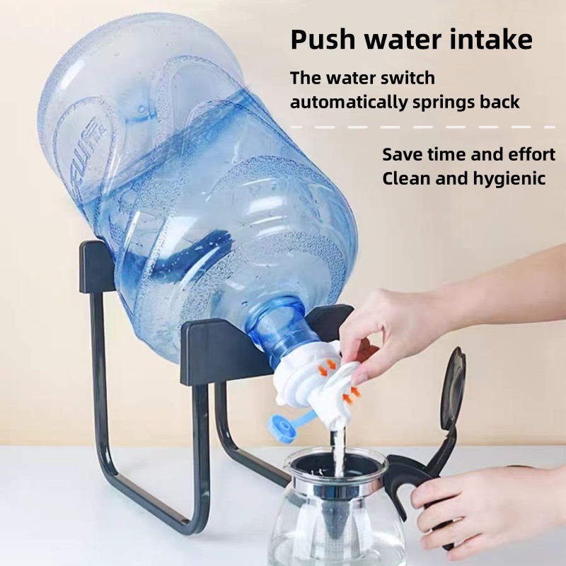 Detachable Bracket Bottled Portable automatic faucet for plastic ...