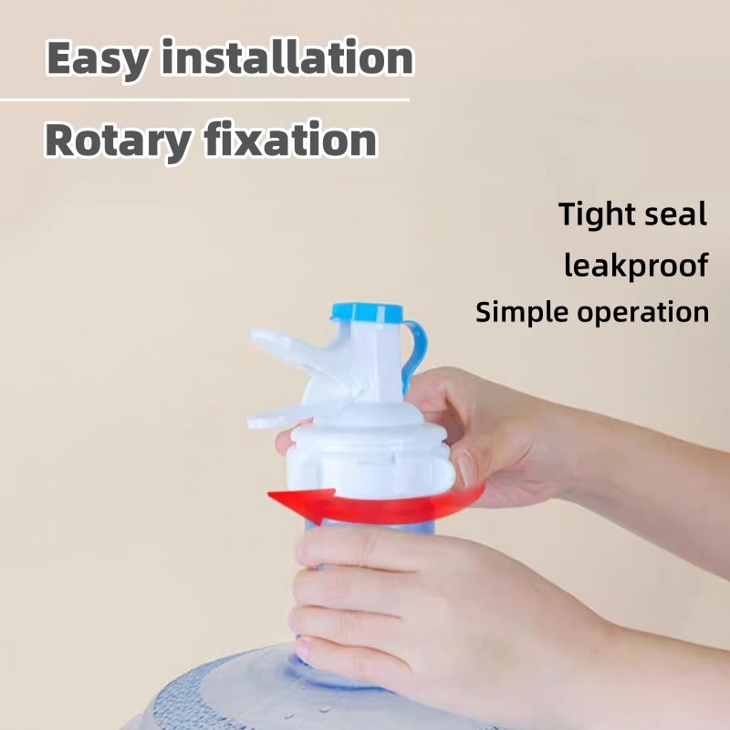 Detachable Bracket Bottled Portable automatic faucet for plastic ...