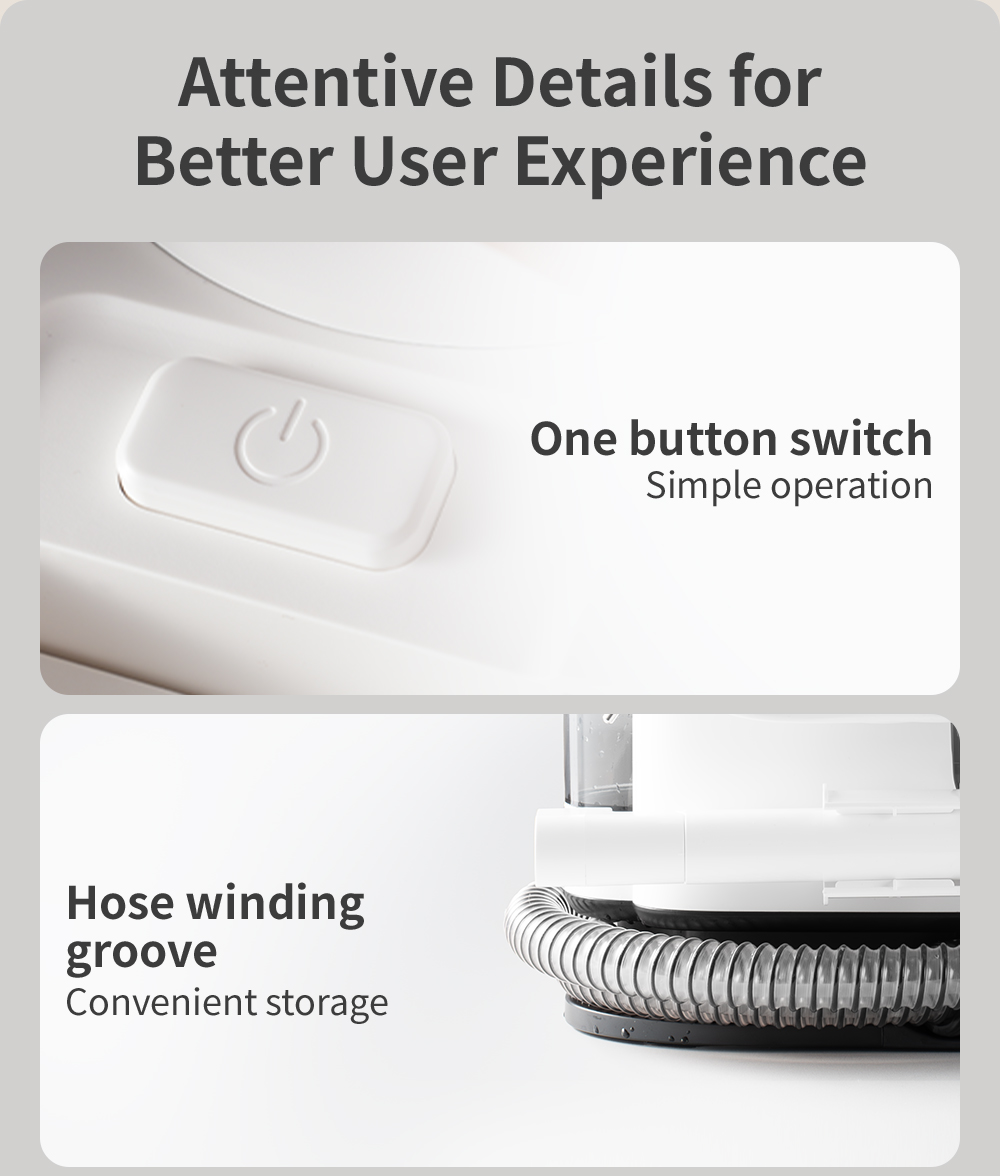 Simplus Household Fabric Vacuum Cleaner Wet and Dry Vacuum Cleaner ...