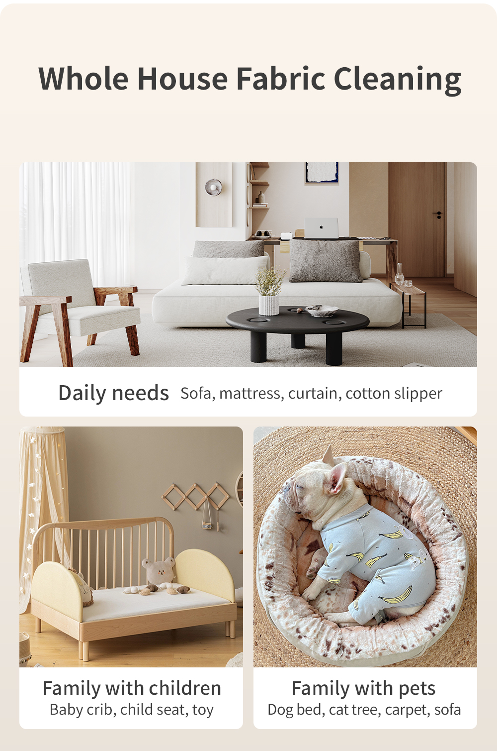 Simplus Household Fabric Vacuum Cleaner Wet and Dry Vacuum Cleaner ...