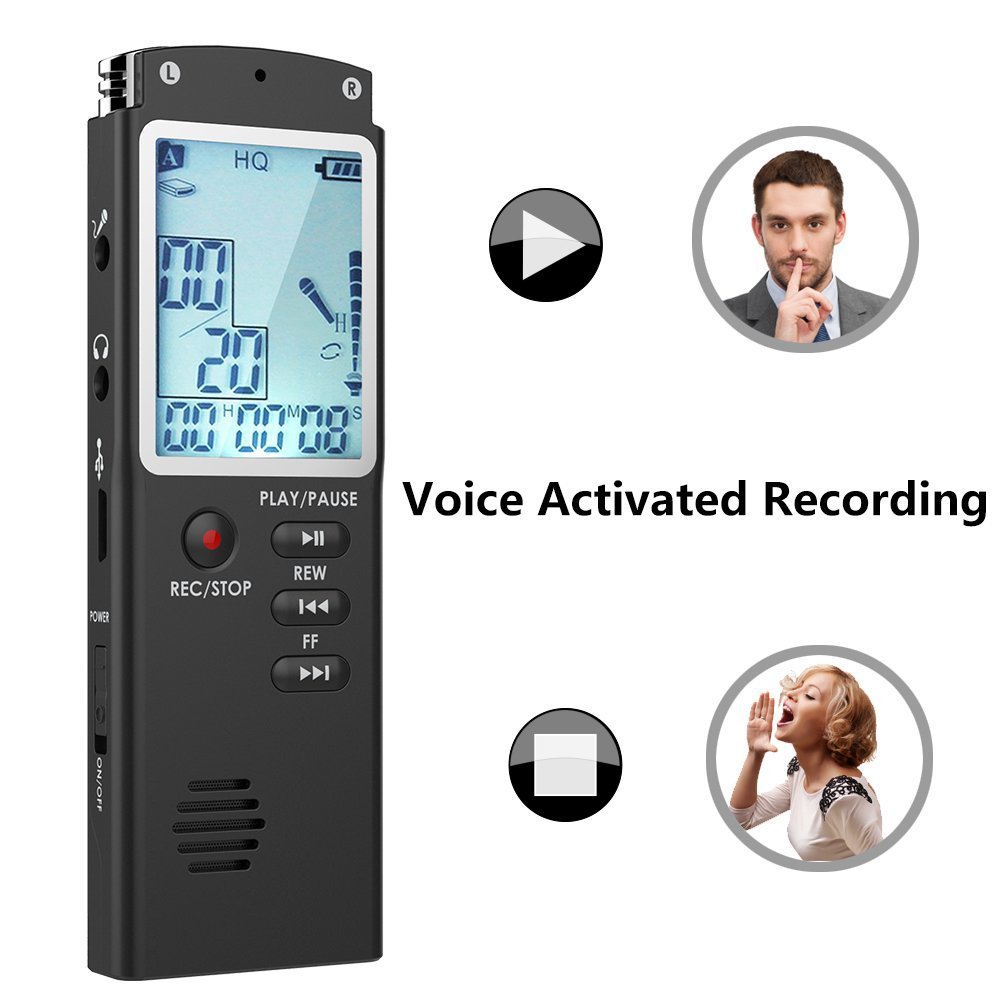 T60 Digital Voice Recorder Mini USB Professional Dictaphone Audio ...